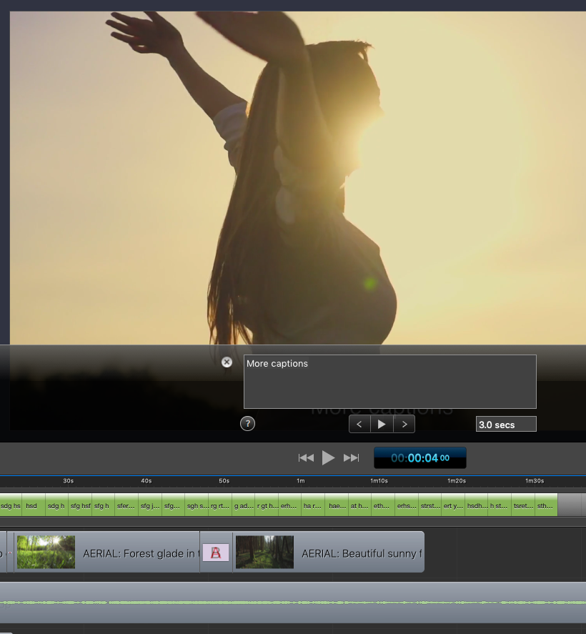 ScreenFlow: Creating Captions