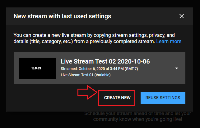 Wirecast 14: Youtube backendError message