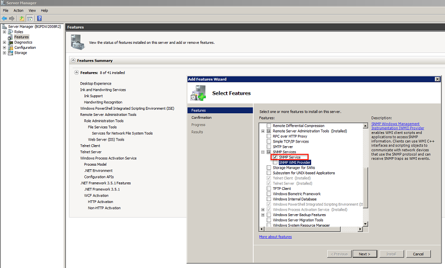 DIVACore: Setting up SNMP Agent on Windows and configuring SNMP Log Files DIVACore: Setting up SNMP Agent on Windows and configuring SNMP Log Files