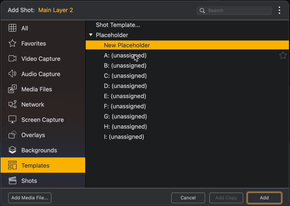 Wirecast: How to Use Placeholders