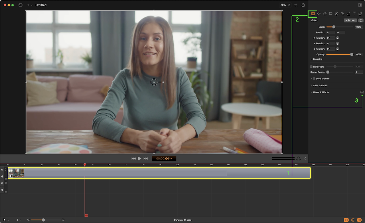 ScreenFlow: Enhanced Video Filter Implementation
