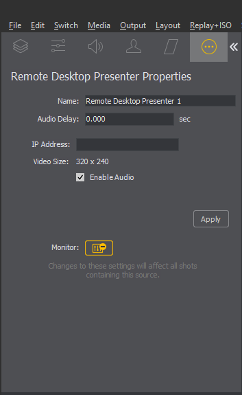 Wirecast: Remote Desktop Presenter and Screen Capture