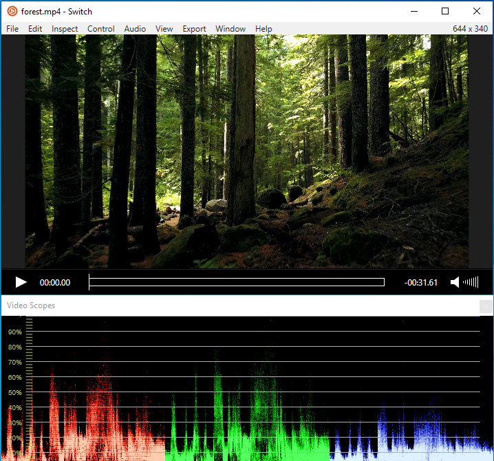 Switch: Video Scopes