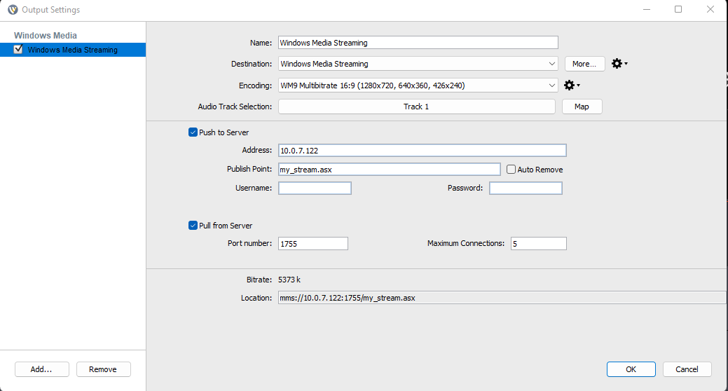 Windows Media Server